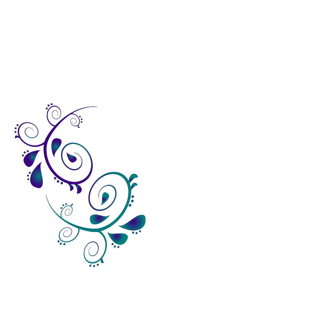 Wedding Scroll Clip Art