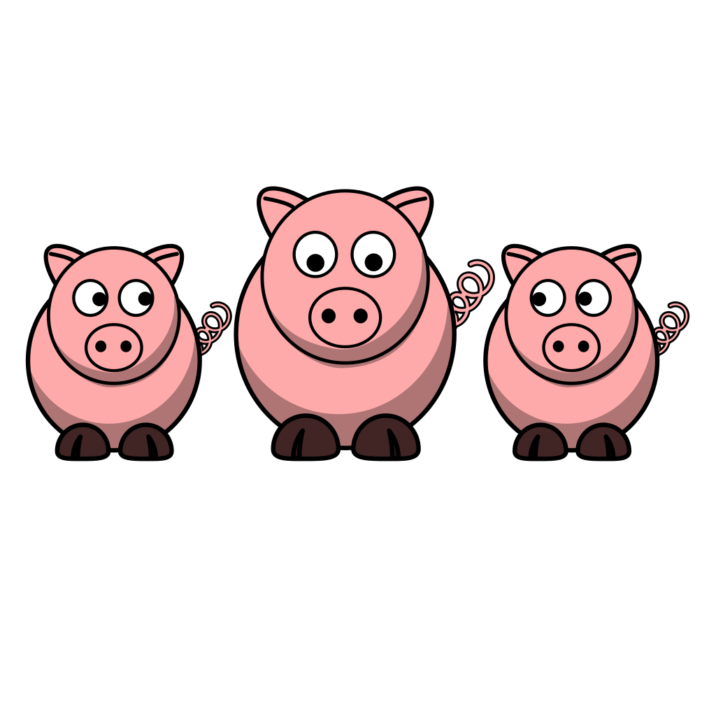 Chicken And Pig Clip Art
