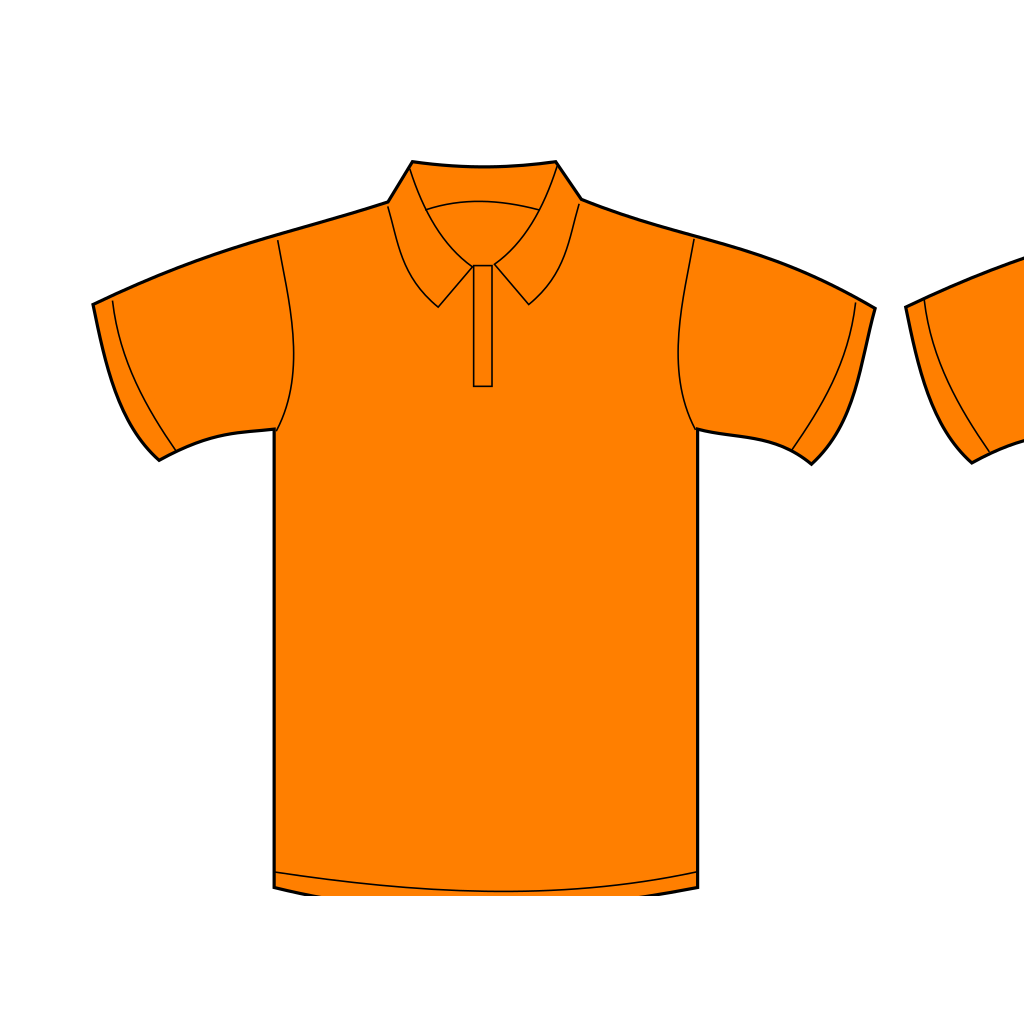 Polo Shirt Template PNG SVG Clip Art For Web Download Clip Art PNG 