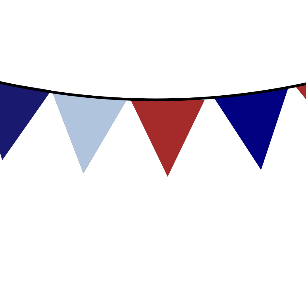 Usa Bunting Png Svg Clip Art For Web Download Clip Art Png Icon Arts