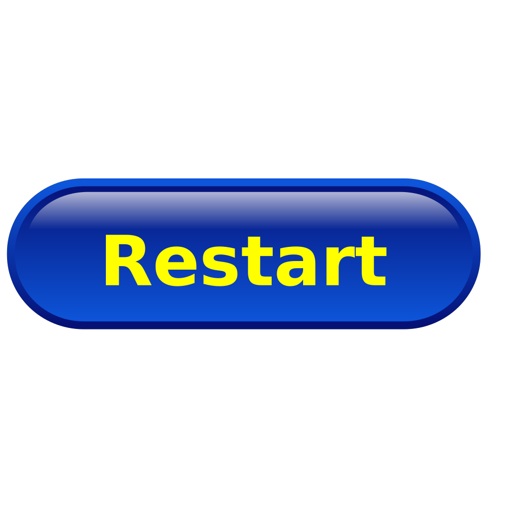 Restart Button Png Svg Clip Art For Web Download Clip Art Png Icon Arts