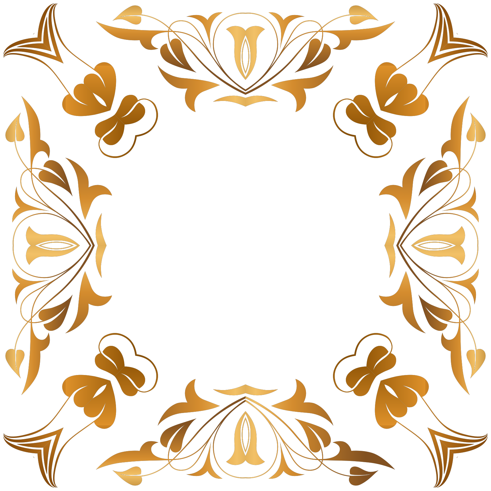 Brown Border Frame Png Clipart Png Svg Clip Art For Web Download Images