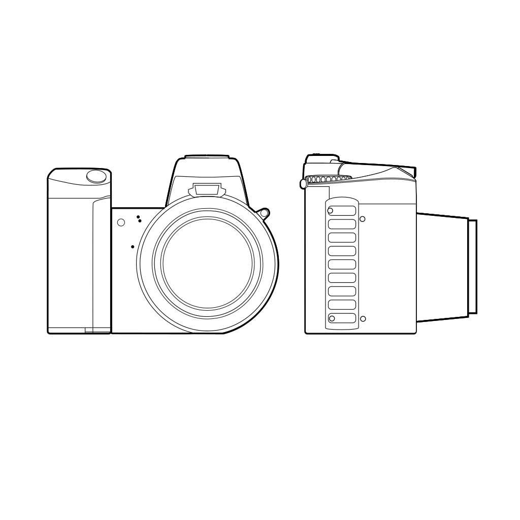 Dslr Camera Outline PNG, SVG Clip art for Web - Download Clip Art, PNG ...