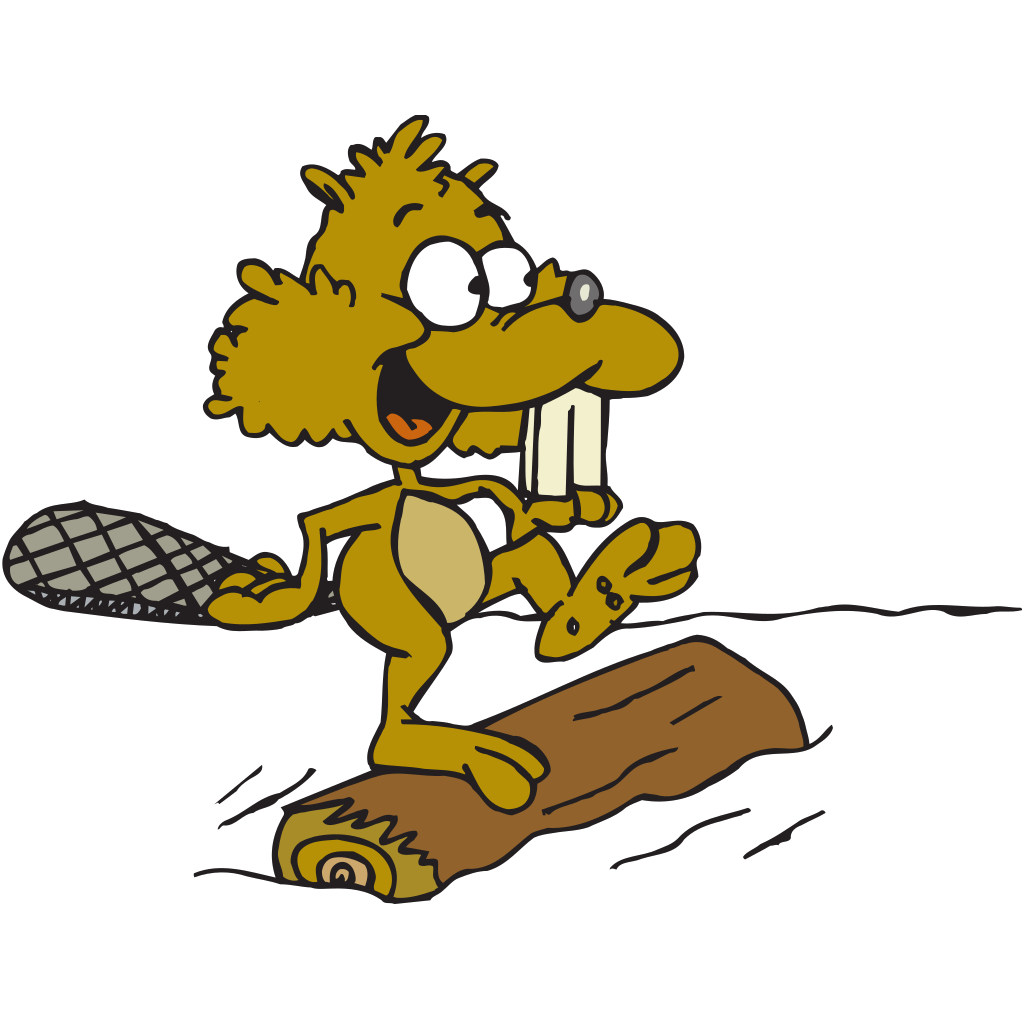 Beaver On Log PNG, SVG Clip art for Web - Download Clip Art, PNG Icon Arts