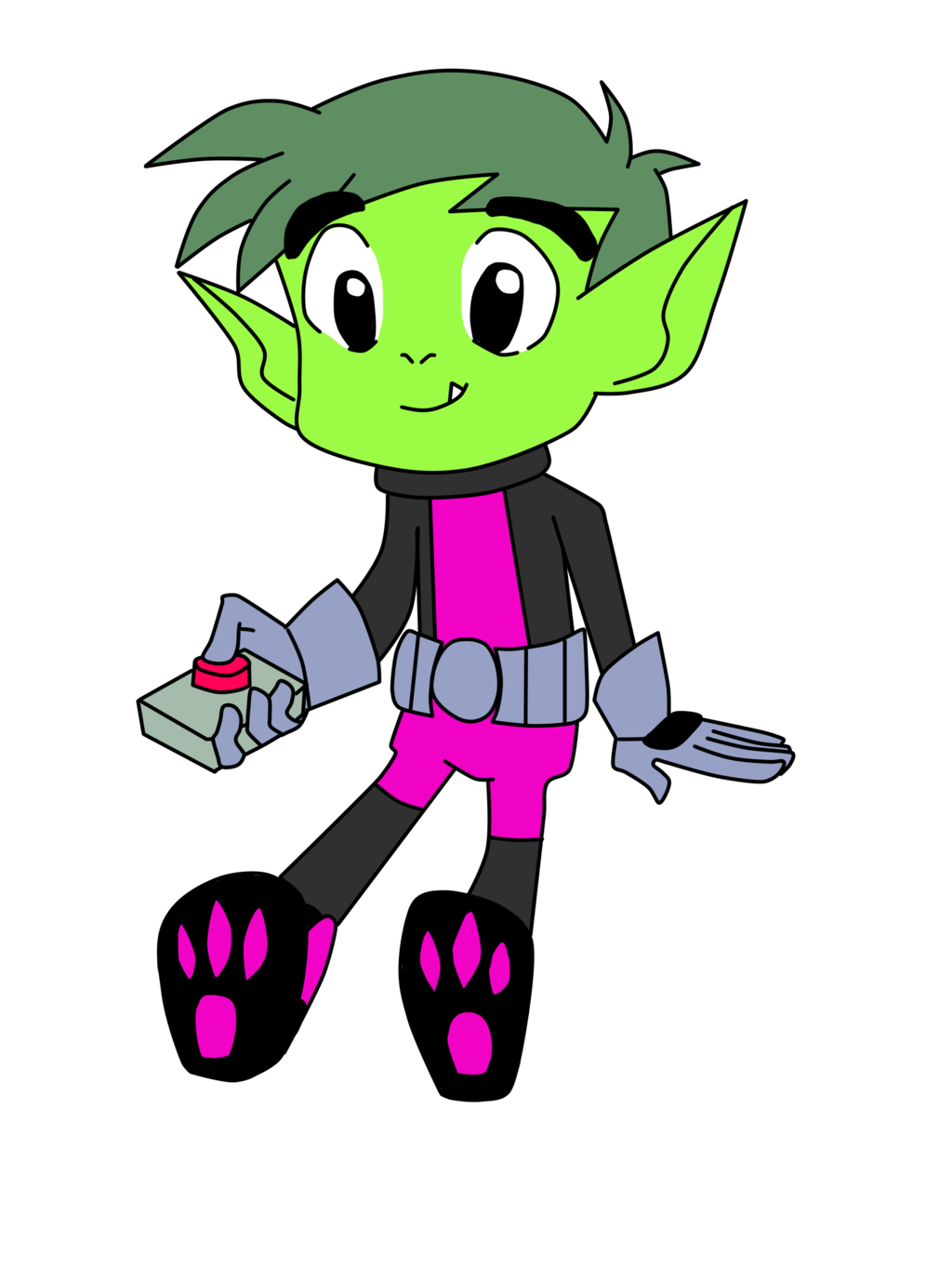 Beast Boy Cartoon