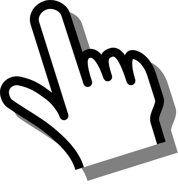 Cursor Hand PNG Clipart PNG, SVG Clip art for Web - Download Clip Art ...