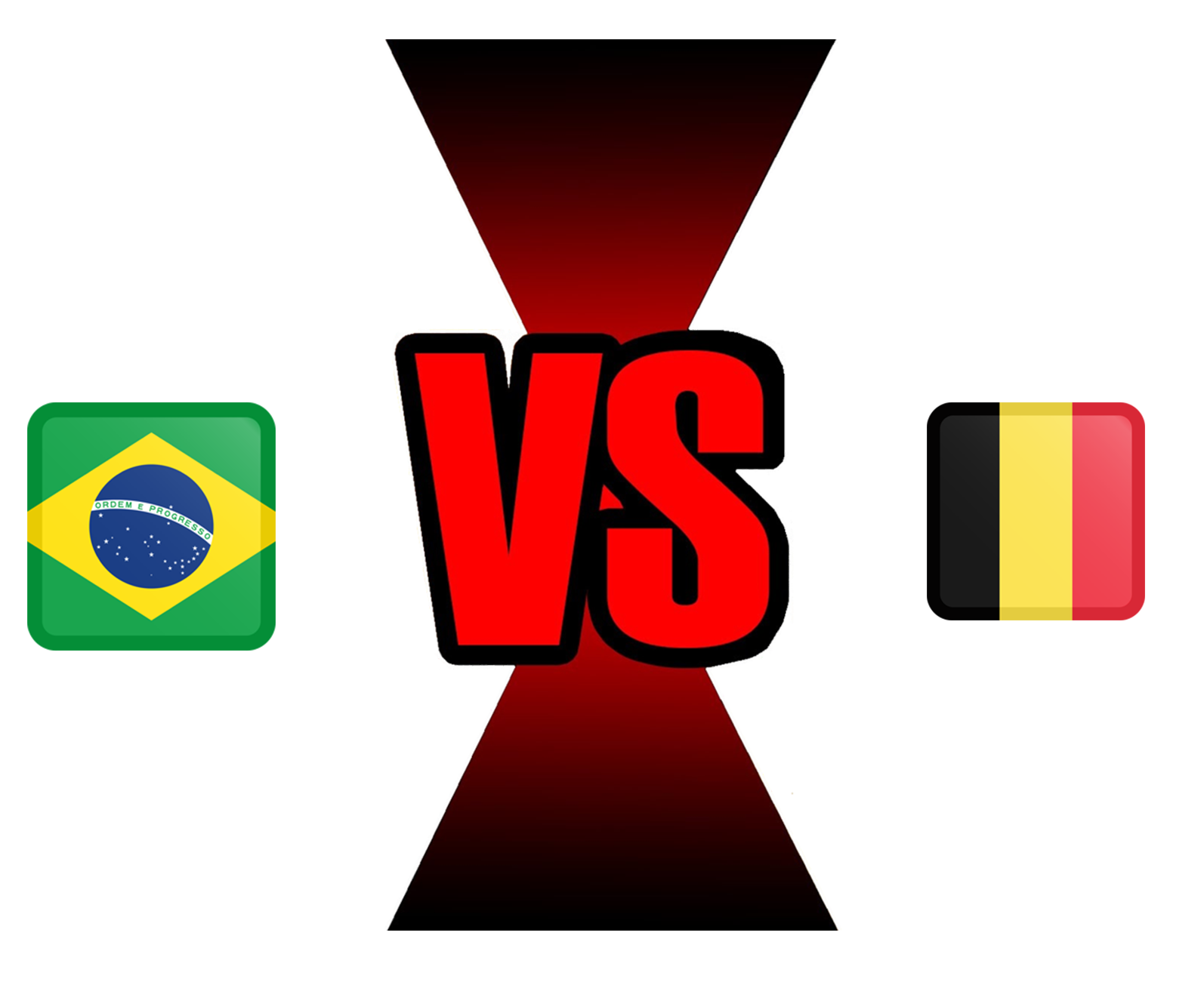 Fifa World Cup 2018 Quarter Finals Brazil Vs Belgium Png Image Png Svg
